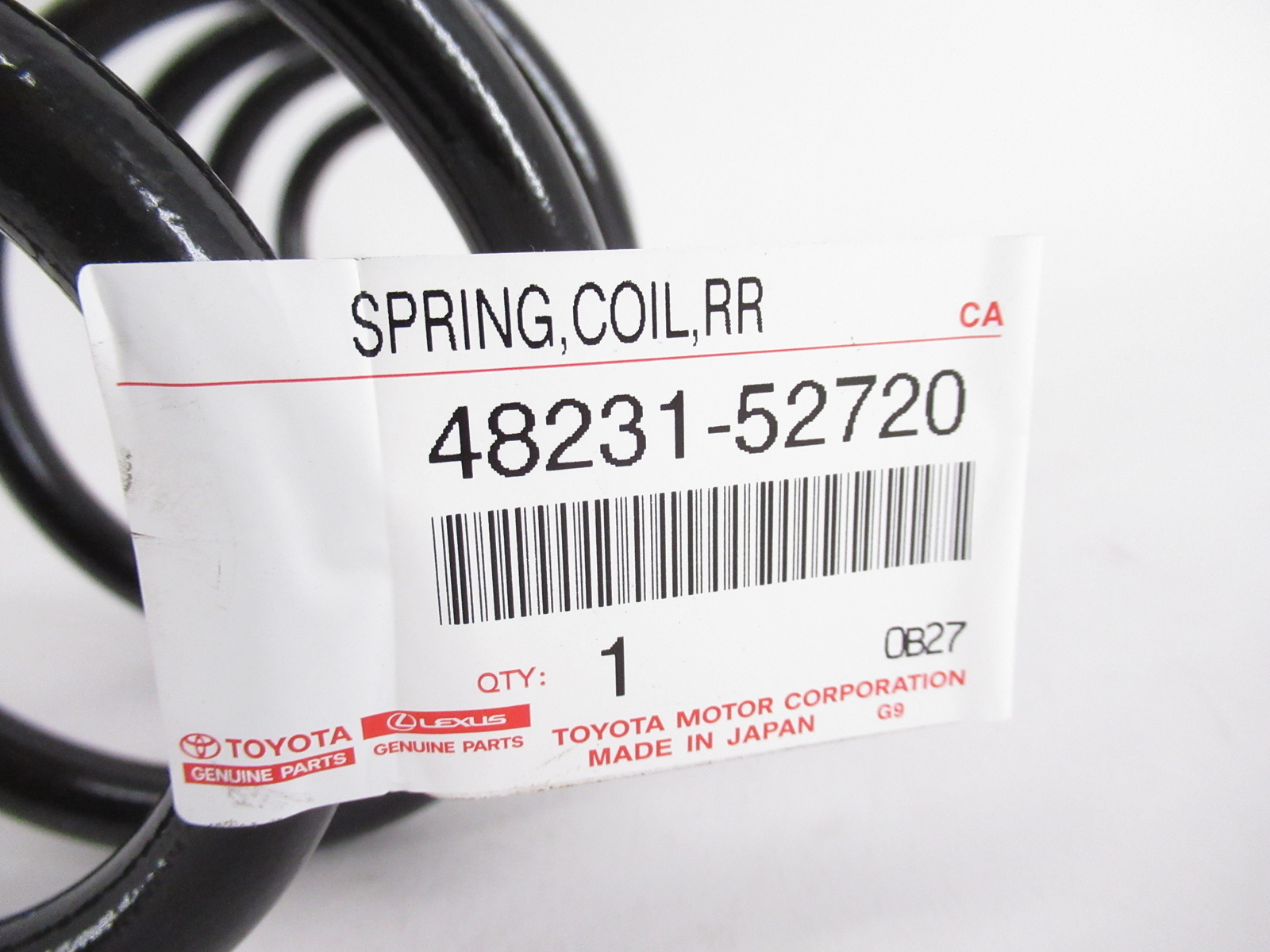 Genuine OEM Toyota 48231-52720 Rear Coil Spring 2002-2005 Echo | eBay