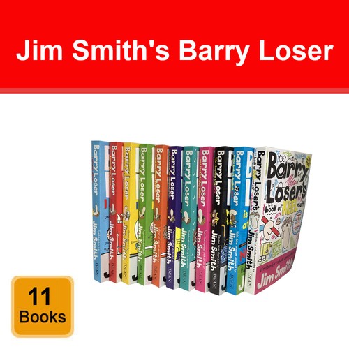 Jim Smith's Barry Loser 11 Books Collection Set Children's pack NEW ...