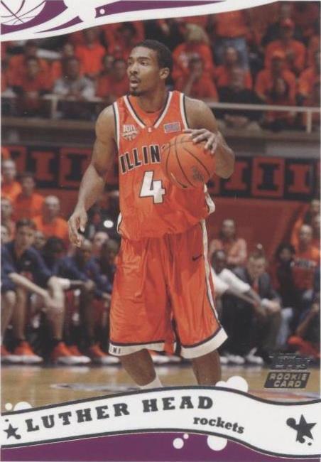 2005-06 Topps - Luther Head #244 (RC) for sale online | eBay