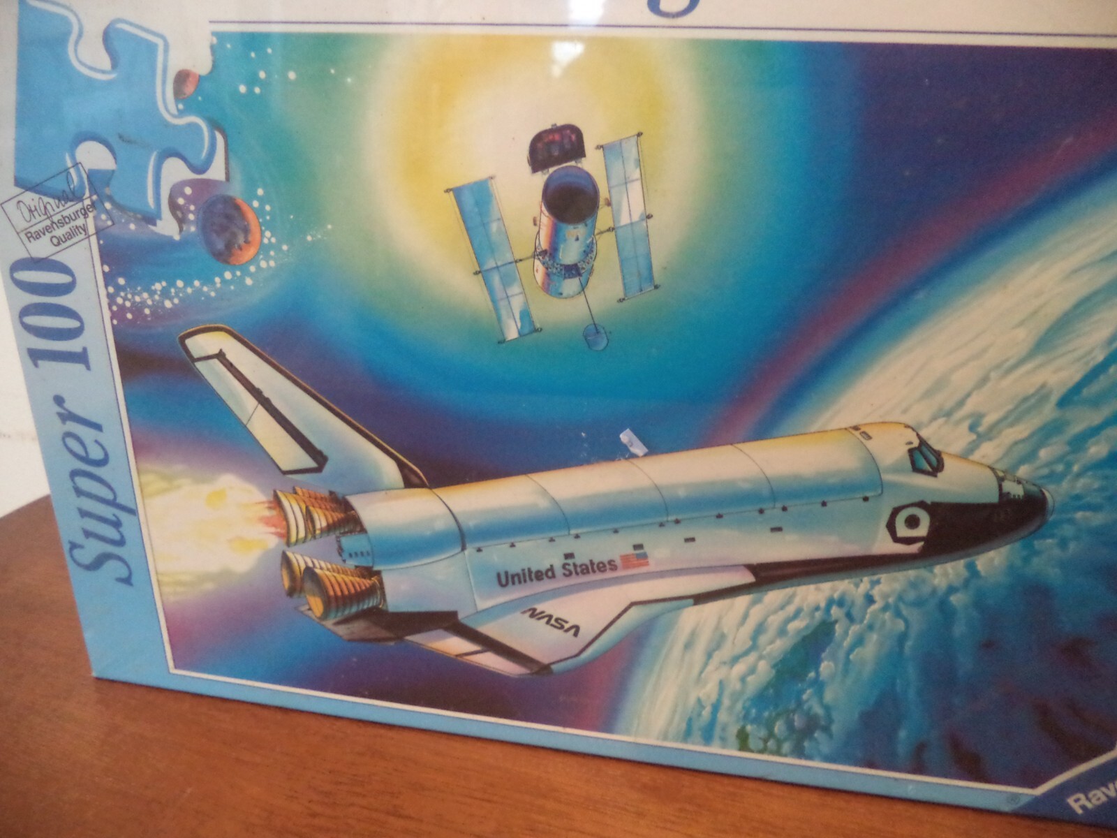 Ravensburger Jigsaw Puzzle-Space Shuttle- Super 100 pieces NEW SEALED ...