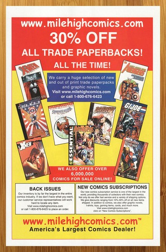 2004 Mile High Comics Vintage Print Ad/Poster 90s Marvel Trade ...