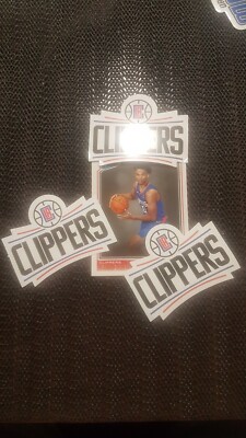 3 of L.A Clippers themed Car Decal Sticker quality basketball ...