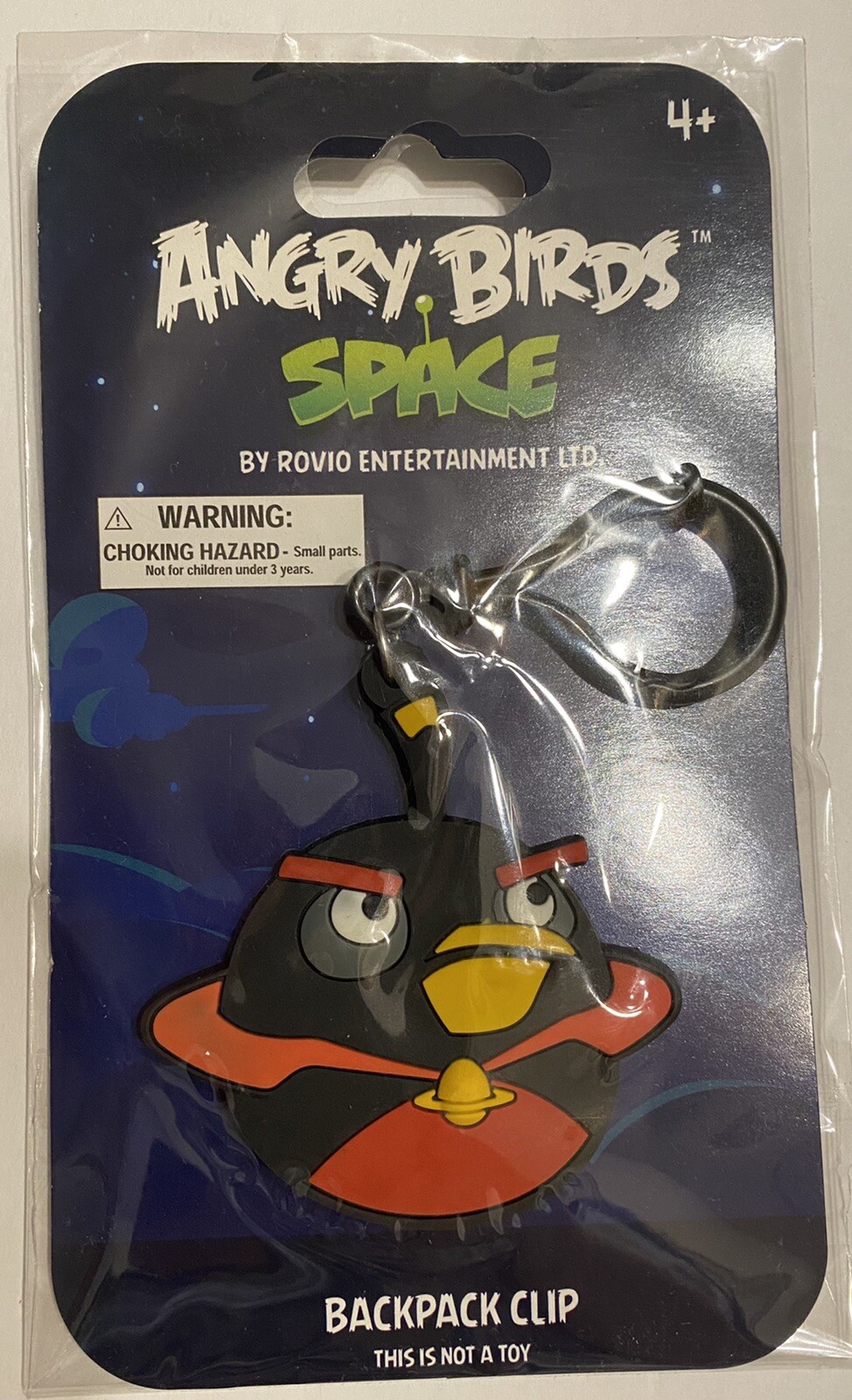 Angry Birds Backpack Clip Party Accessory - Space Firebomb Black | eBay