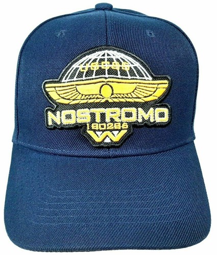USCSS Nostromo Baseball Hat Dad Navy Blue Cap Alien Weyland Yutani Crew ...