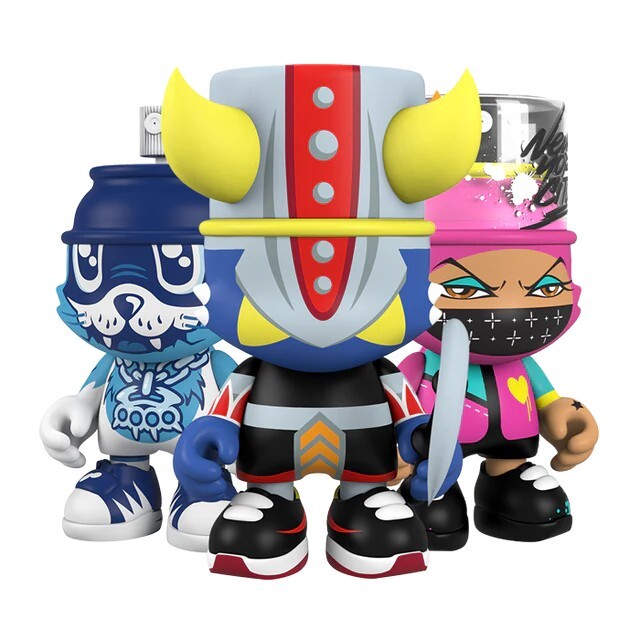 Superplastic KRANKY SERIES ONE JANKY & GUGGIMON Blind Box Vinyl Toy Set ...
