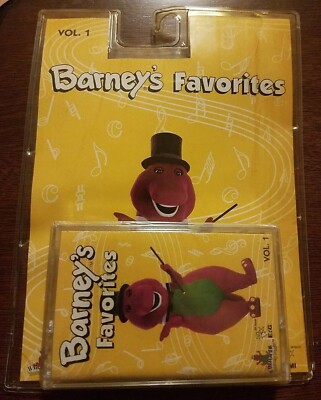 NEW Barney's Favorites Vol 1 Cassette Tape Sealed Preschool 1993 ...