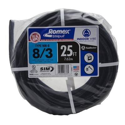 Cable - 8/3 Romex