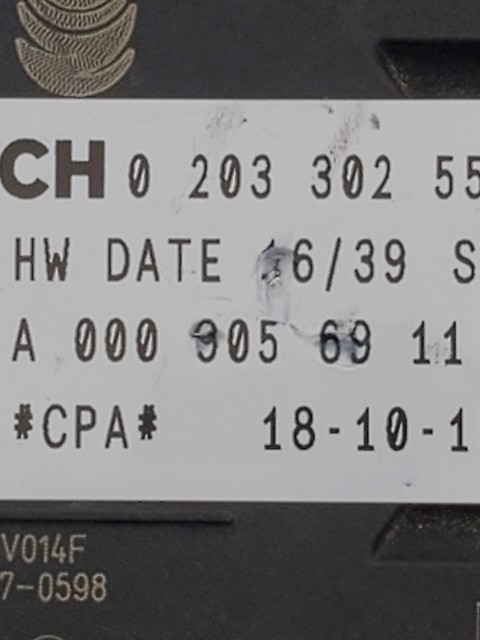 MERCEDES BENZ Radar Sensor Part# 0009056911 Genuine OEM for sale online ...