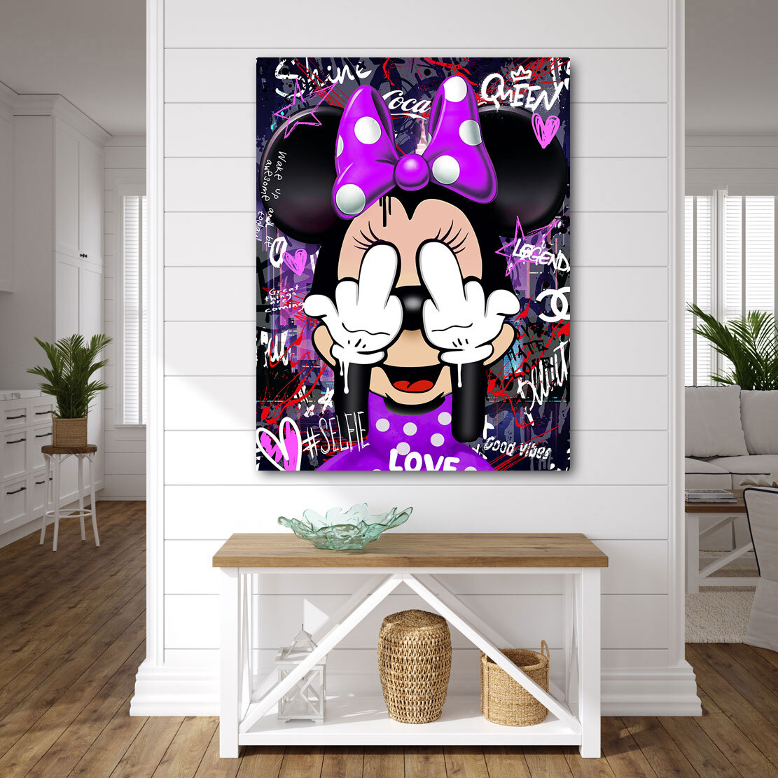 Minnie Maus Streckt Den Mittelfinger Aus Minnie Middle Finger Etsy