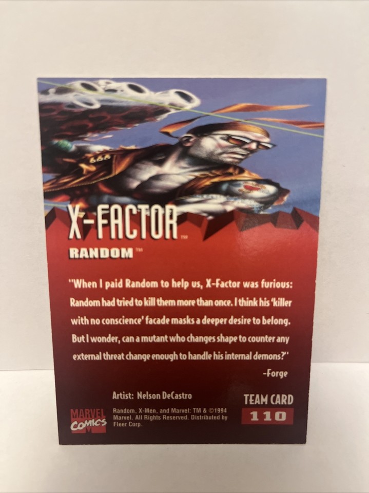 1995 Fleer Ultra X-Men Marvel Comics #110 X-Factor Random | eBay