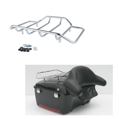 Chopped Razor Pack Luggage Rack For Harley Tour Pak Road King Road ...