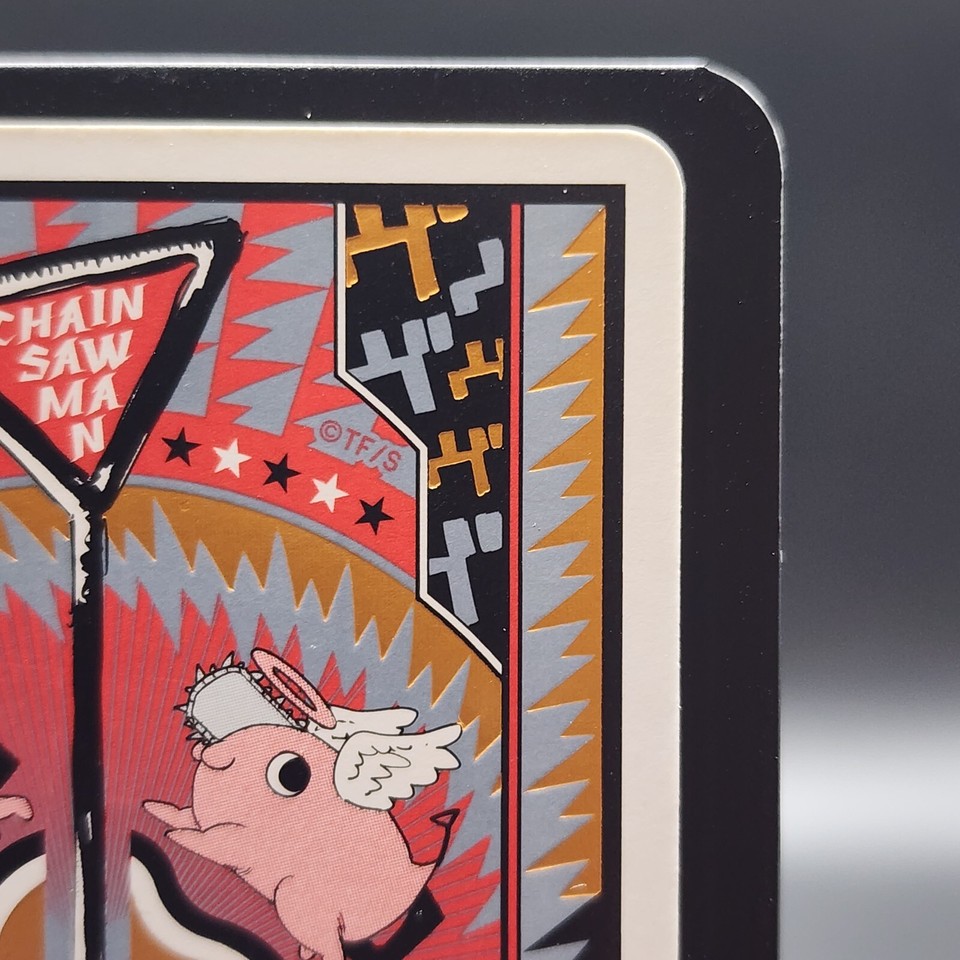 Kobeni Chainsaw Man Playing Card diamond 10 Jump Fair 2022 Shueisha ...