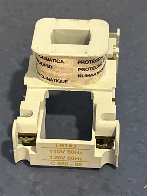 GE LB1AJ Replacement Operating Coil 120v New Out Of Box C650-88 | eBay