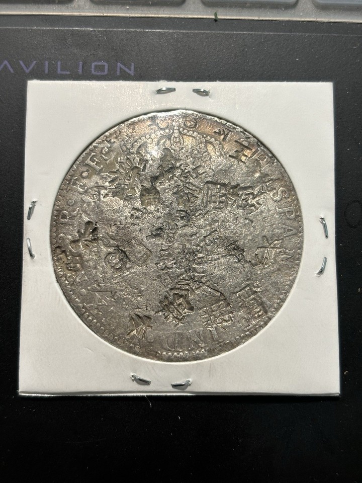 1779 Mo FF Mexico Spanish Colonial 8 Reales Carol III Silver Coin ...