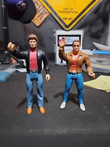Vintage 90s 80s Kenner Knight Rider And Last Action Hero Action Figures ...