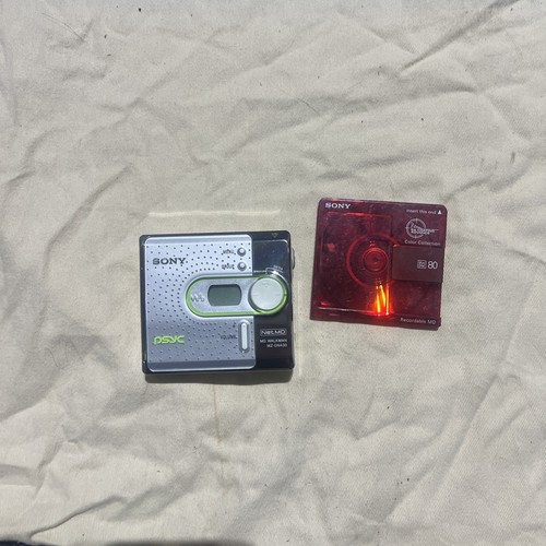 SONY MD WALKMAN PSYC MINIDISC NETWORK PLAYER - MZ-DN430 & 4 DISC ...