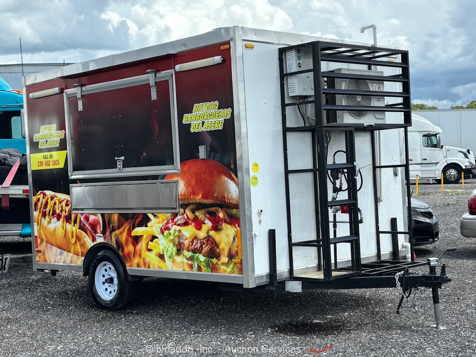2025 The Fud Trailer 12' Towable S/A Food Service Concessions Trailer ...