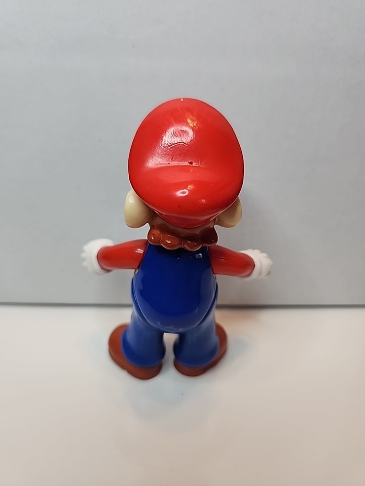 Vintage Original 2002 Wendy's Nintendo Super Mario Bros 4" Mario Action ...