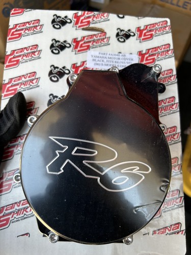 03-05 Yamaha R6 06-09 R6S Black Anodized Stator Cover R6 Engraved | eBay