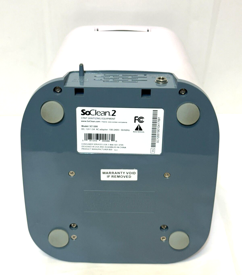 SoClean 2 CPAP Sanitizer/Cleaner Machine Bundle with Hose & Power ...