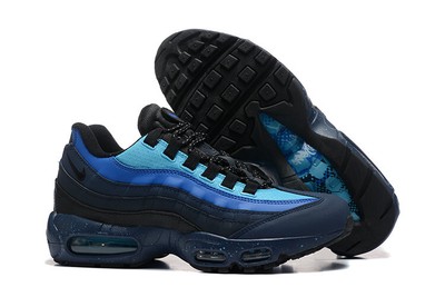Nike Air Max 95 OG Neon Retro Blue-black Sport Comfortable Running Men ...
