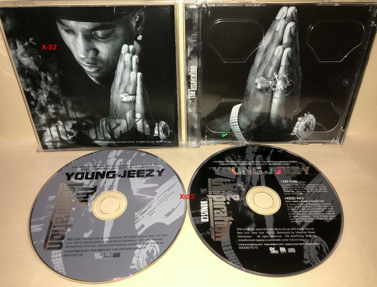 Jeezy The Inspiration CD Used Young Jeezy The Inspiration 2006