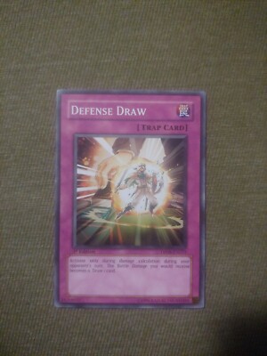 Yugioh 1x LP/NM Defense Draw - 1st Edition Various Sets | eBay