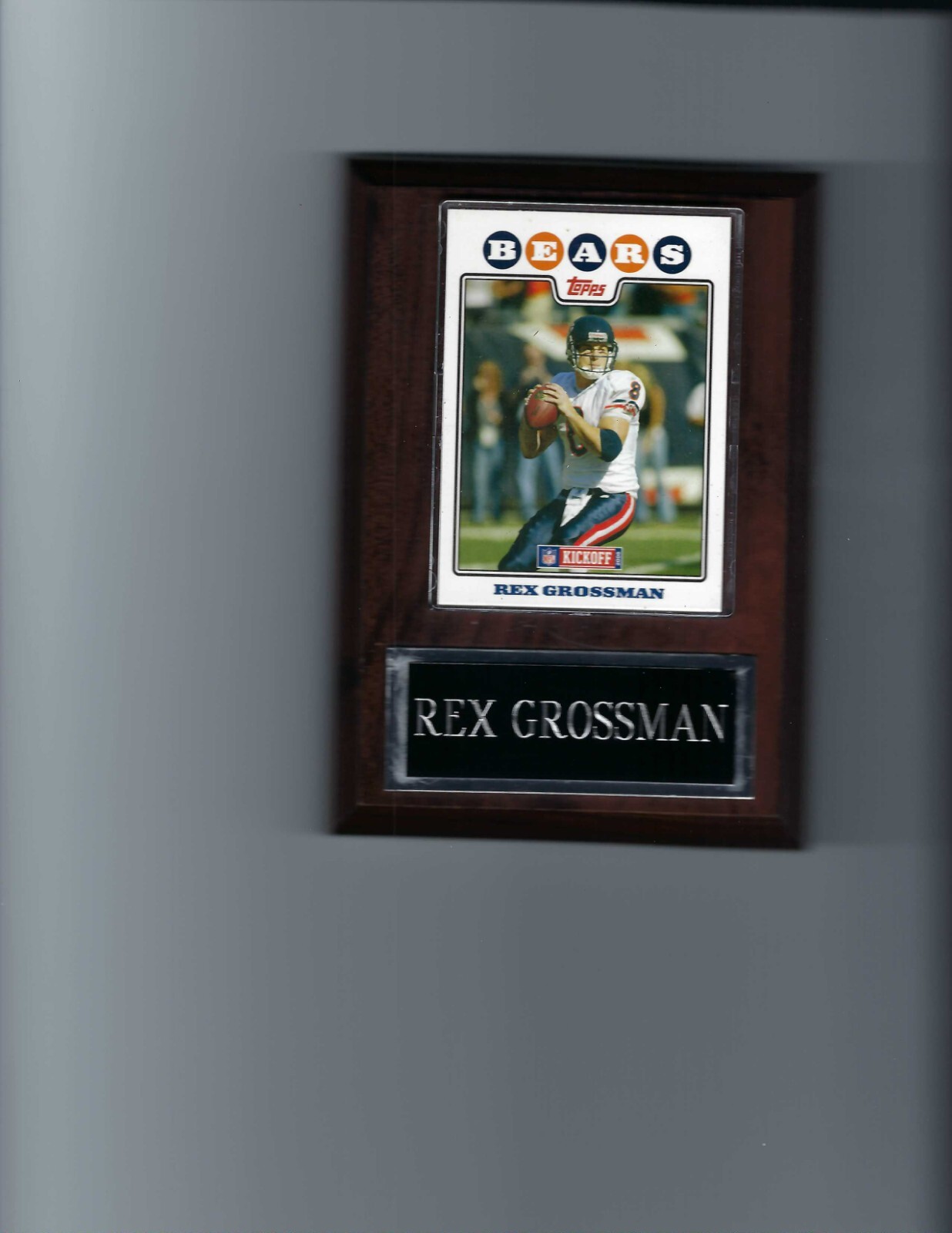 REX GROSSMAN PLAQUE CHICAGO BEARS FOOTBALL NFL C4 | eBay