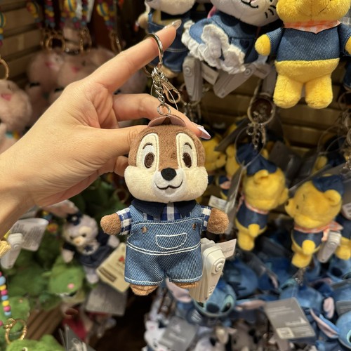Authentic Hongkong Disney 2024 Cowboy Chip Plush Keychain Pendant Doll ...