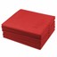 Set 6 Red Cube Storage Bins Foldable Fabric Basket Drawers Organizer ...