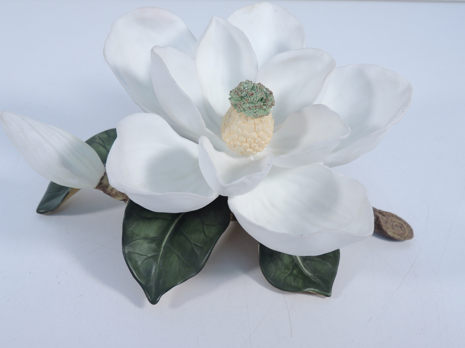 Lot 3 Flower Pieces Homco Masterpiece Magnolia Aristocrat Rose Crown ...