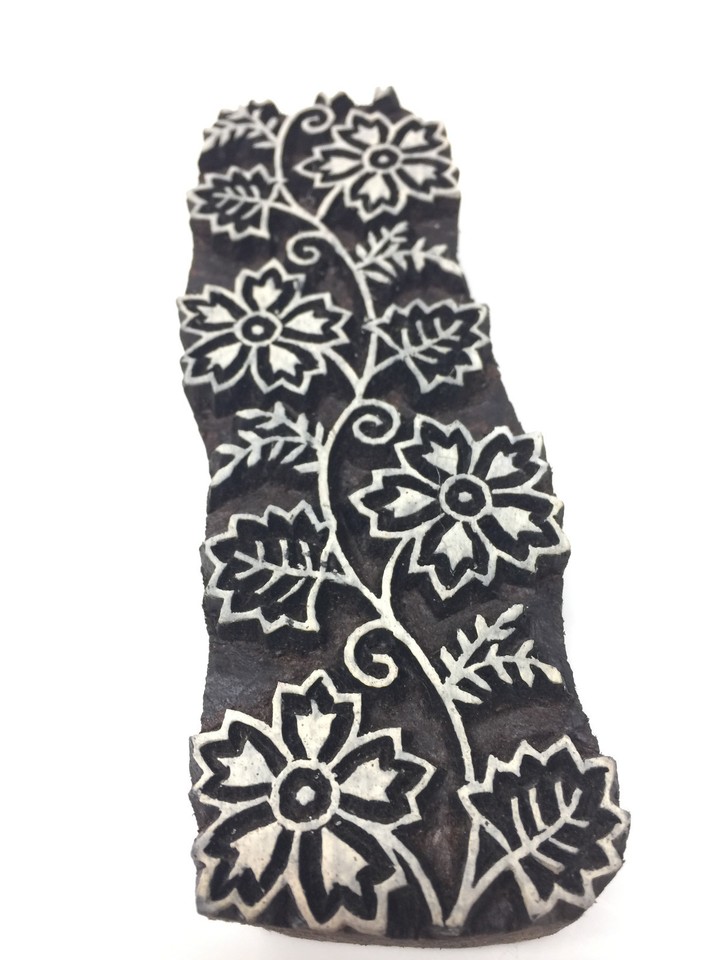 NEW LARGE BEAUTIFUL HAND CRAFTED CUSTOMIZED FLOWER DESIGN WOODEN BLOCK ...