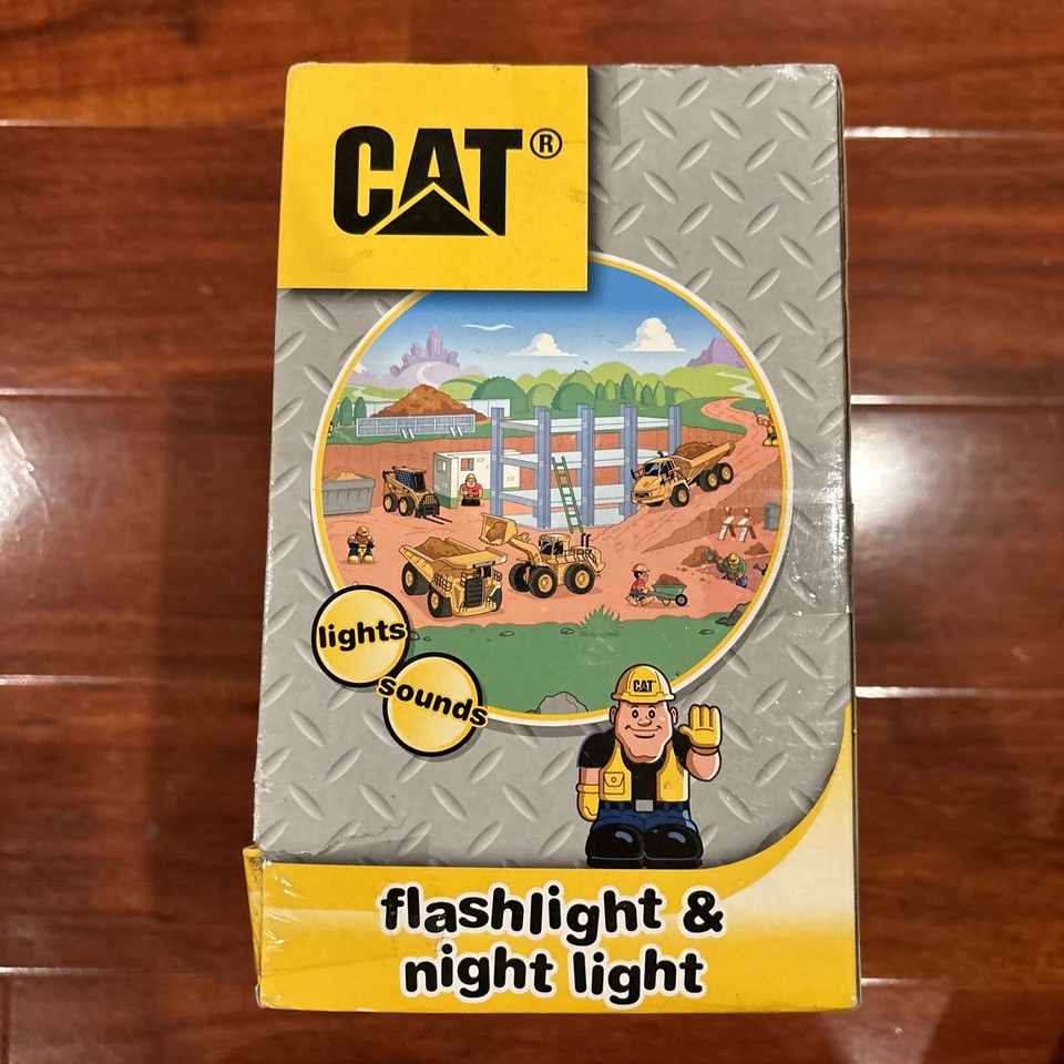 BRAND NEW Caterpillar Bulldozer Flashlight & Night Light CAT FREE ...