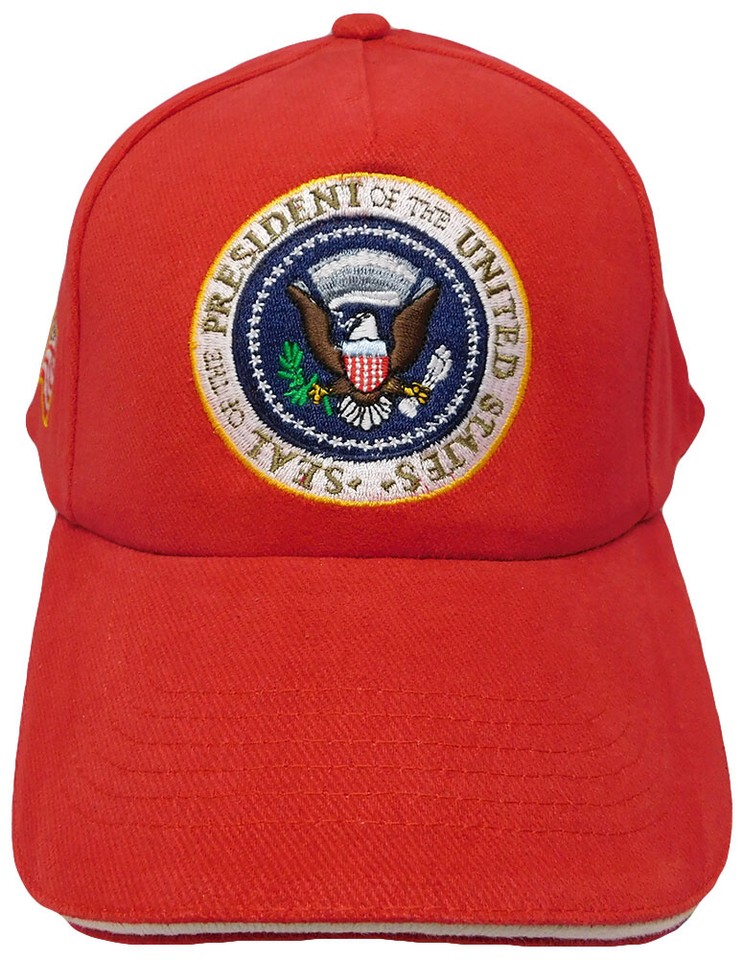 Seal Of The President Of The United States Red (Blue Seal) Embroidered ...