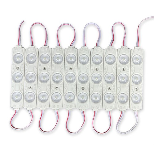 20pcs DC12V SMD 3 LED Module Waterproof IP67 Decorative Hard Strip ...