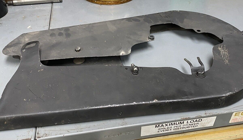 Harley Panhead Shovelhead Chrome Enclosed Rear Swingarm Chain Guard | eBay