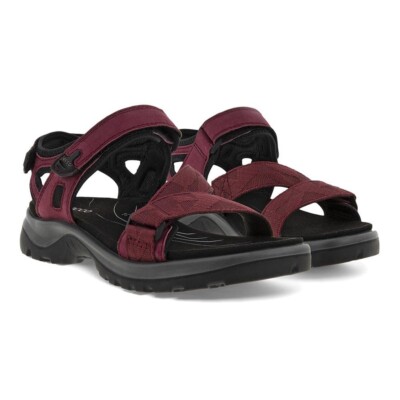 New! Ecco Yucatan W Coast Sandals Morillo EU 37 6 6.5 Travel Hike ...