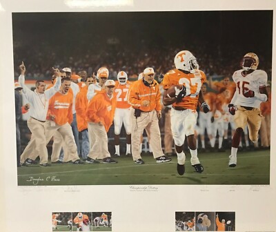 DOUG HESS - "CHAMPIONSHIP DESTINY"- PEERLESS PRICE- 1998 TENNESSEE VOLS ...