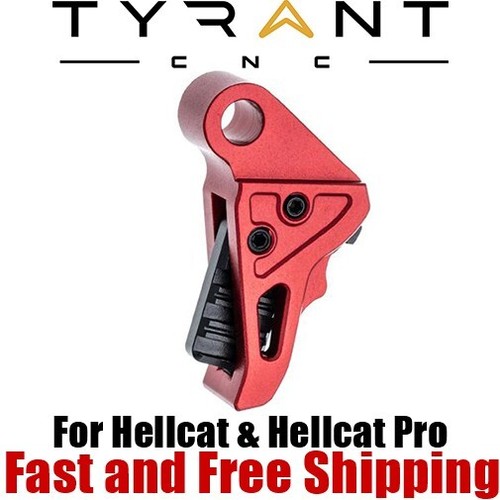 Tyrant CNC I.T.T.S. Trigger Shoe Upgrade for Springfield Hellcat - Red ...