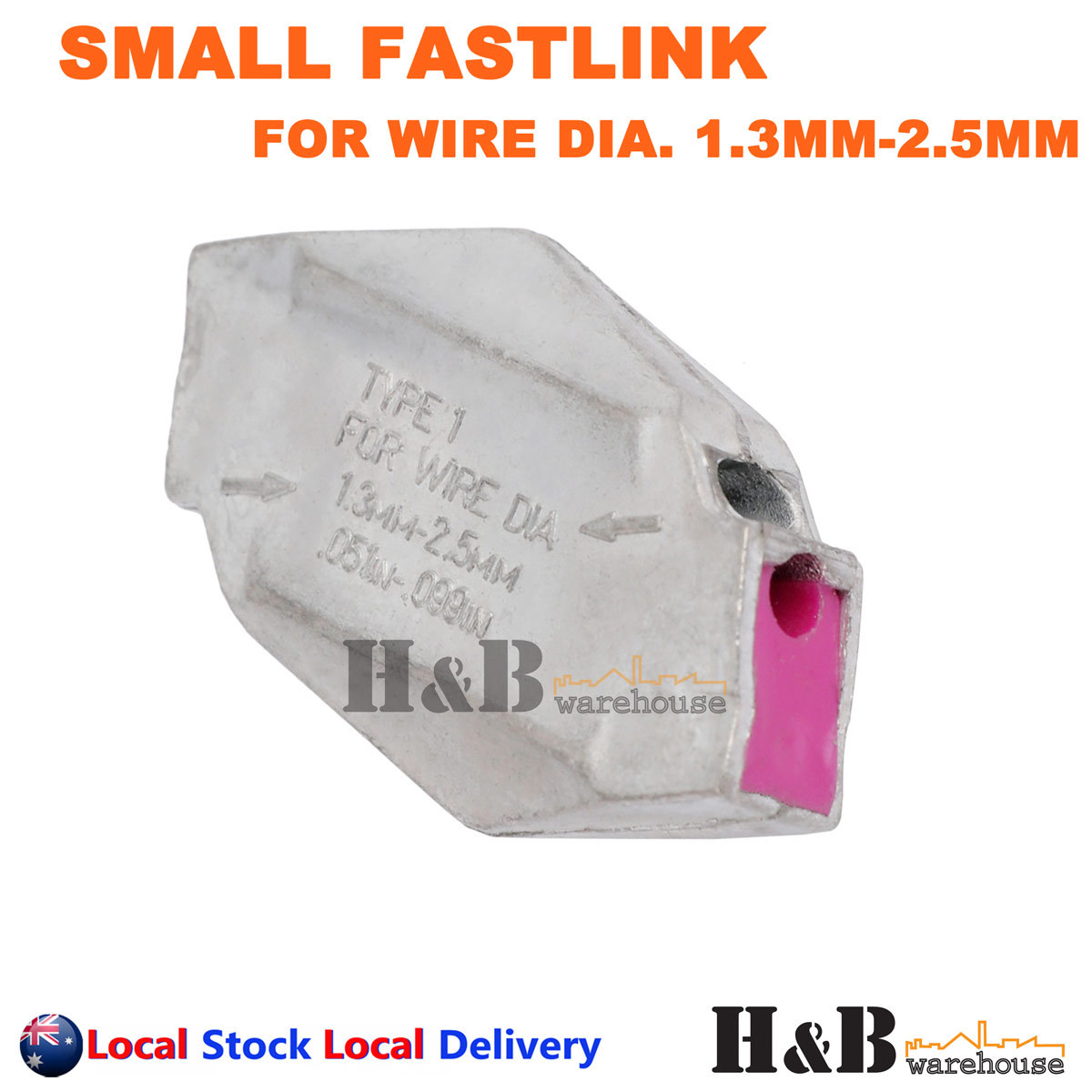 80X Small Fastlink Fence Fencing Wire Joiners compatible with GRIPPLE ...