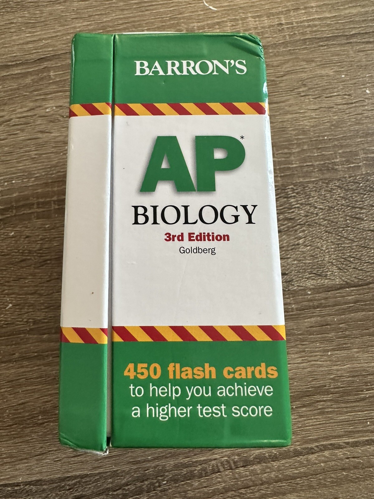 AP Biology 3rd Edition 450 Flash Cards test prep Barrons | eBay