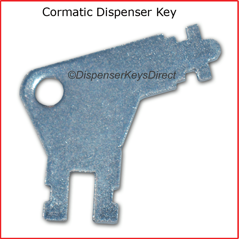 Cormatic Dispenser Key #50504 for Paper Towel, Toilet Tissue Dispensers ...