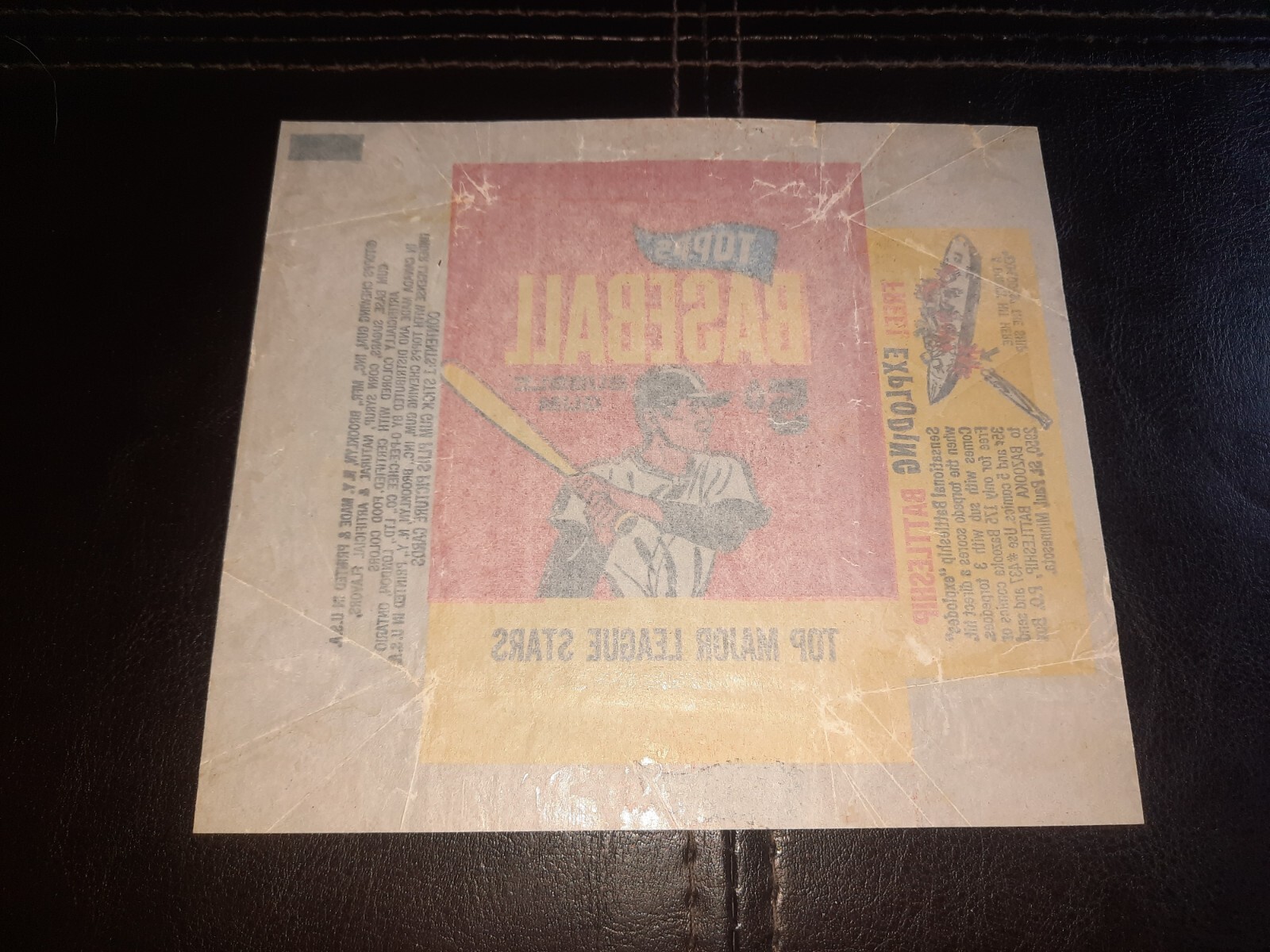 1965 TOPPS BASEBALL CARD WRAPPER | eBay