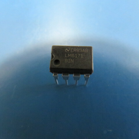 NSC LM6171BIN Qty of 10 per Lot Voltage Feedback Amplifier 1 Circuit 8 ...