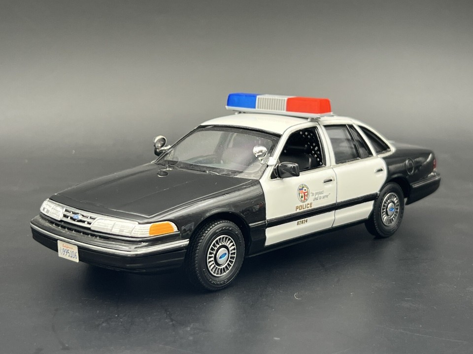 1/24 25 Scale Model Blue Red Federal Twinsonic Lightbar Police Highway ...