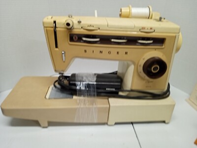 SINGER Sewing Machines Vintage Made In Brazil Stylist 6548 Tested Works ...