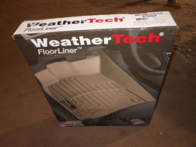 Weathertech Cocoa 2nd Row Floor Liner Chevy Silverado GMC Sierra Denali ...