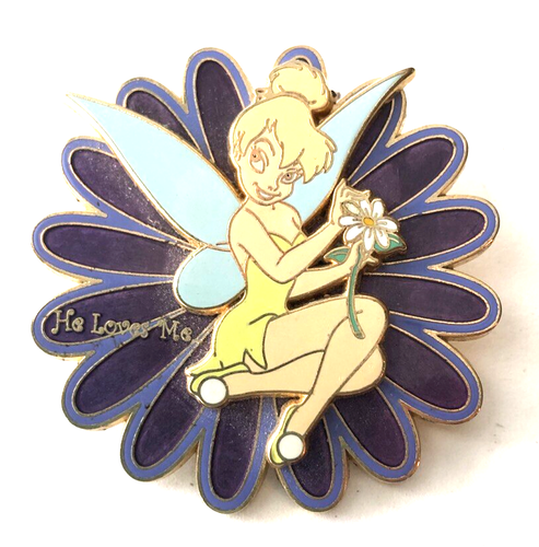VTG Disney Tinkerbell Pin-He Loves Me Daisy 2" | eBay