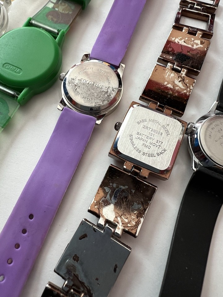 Junk Watch Lot SOLD AS IS parts or repairs Lot Of 23 | eBay