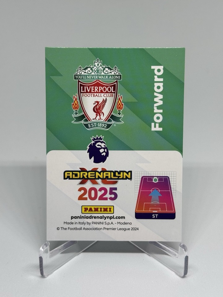 2025 Panini Adrenalyn XL Darwin Núñez - Limited Edition - Liverpool FC - PL | eBay